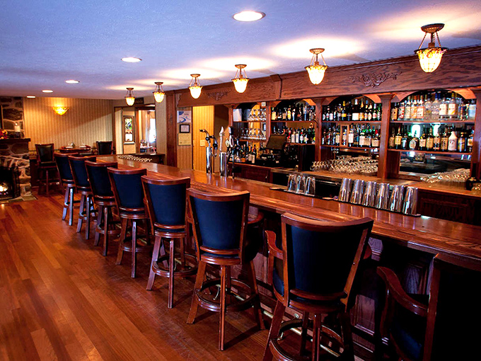 The full bar experience where skilled bartenders turn simple cocktails into liquid works of art worth savoring slowly.