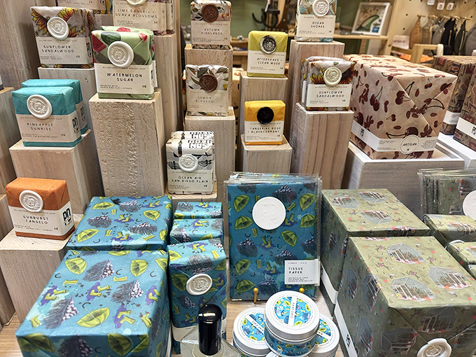 Artisanal soaps in whimsical packaging transform everyday cleanliness into an aromatic adventure&mdash;who knew washing could feel so luxurious?