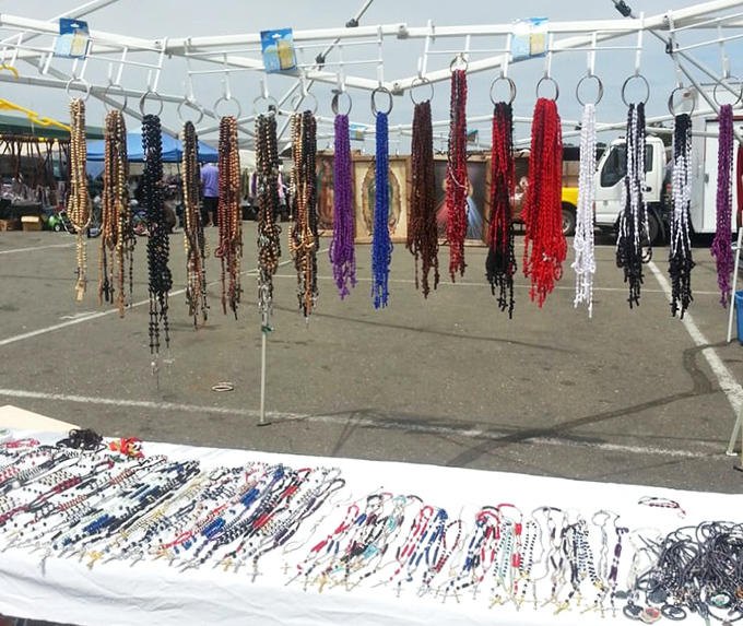 Jewelry that catches both sunlight and attention. Each strand waiting to become someone's "my favorite necklace" for years to come.