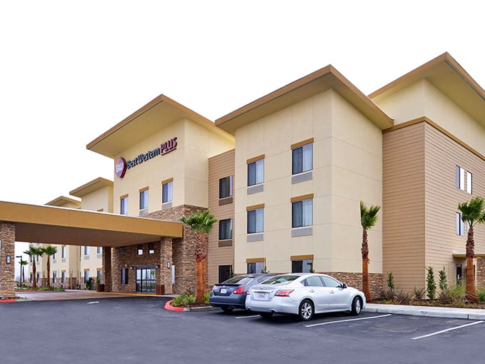 The Best Western Plus offers comfortable accommodations for visiting family members who might just be scouting their own affordable retirement options.