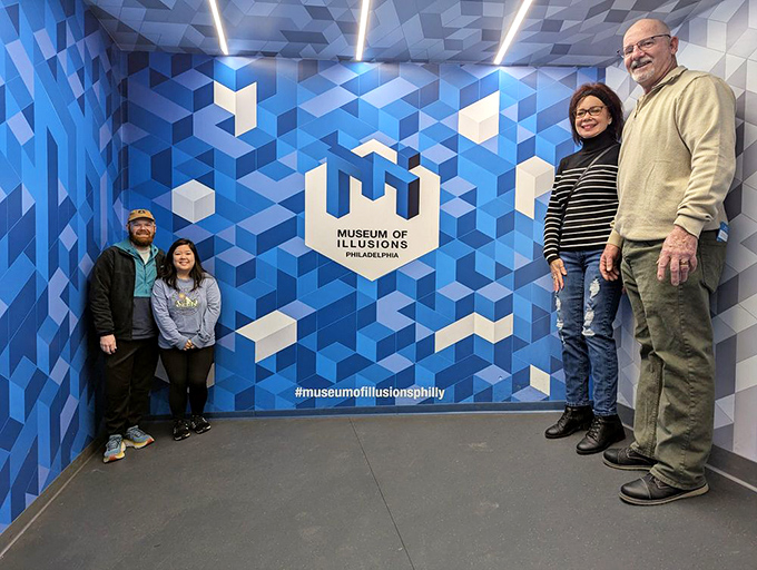 Where being the tallest or shortest person in the room depends entirely on perspective.