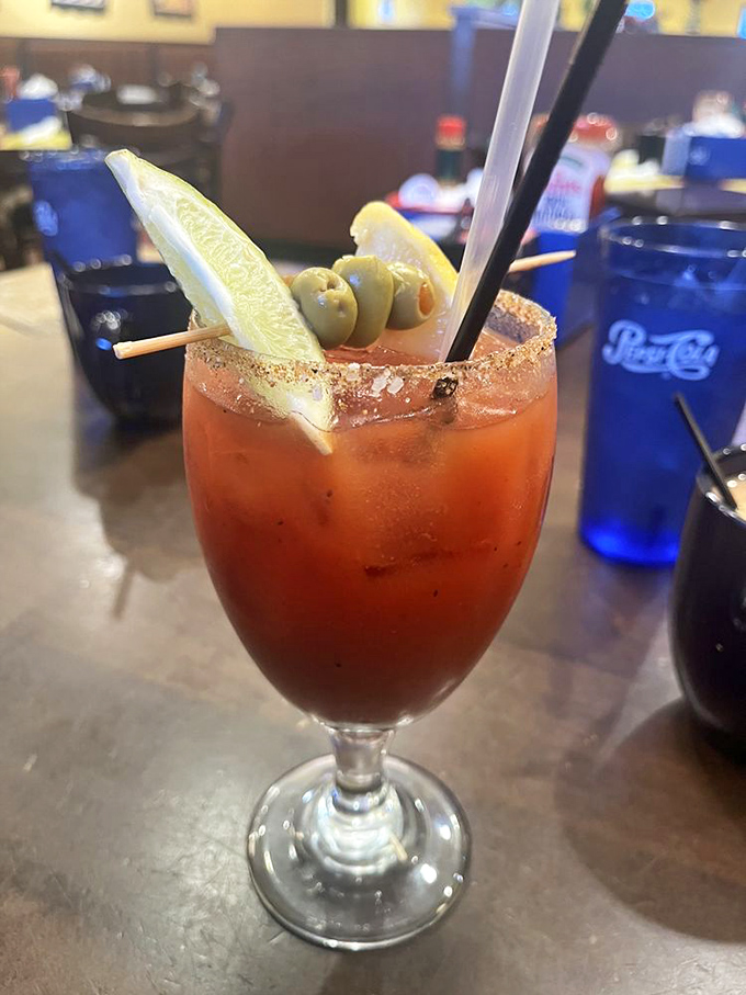 Their Bloody Mary arrives like a spicy liquid salad&mdash;the perfect morning cocktail for those embracing "vacation rules" in Panama City.