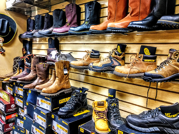 Boot heaven for every occasion, from barn dances to board meetings&mdash;proving North Carolinians take their footwear seriously.