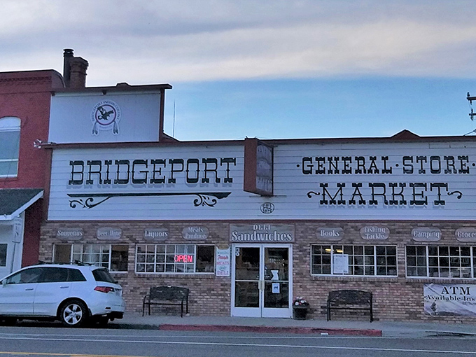 The Bridgeport General Store and Market offers everything from sandwiches to fishing tackle, proving small-town convenience stores still know how to multitask.