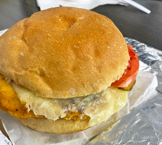 This breakfast sandwich doesn't just start your day &ndash; it launches it into the stratosphere of satisfaction.