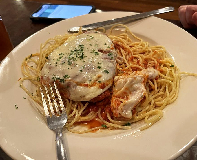 Chicken parm that doesn't need a fancy Italian restaurant setting to shine &ndash; just honest ingredients and time-tested techniques on full display.