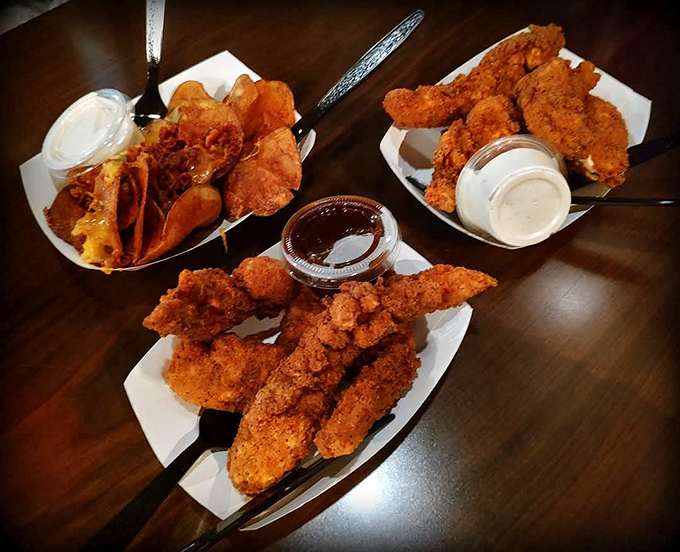 Chicken tenders that actually deserve the name "tender." Crispy outside, juicy inside, they're what fast food chains have been unsuccessfully trying to replicate for decades.