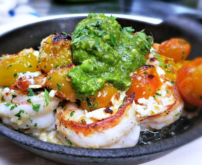 These prawns aren't just cooked—they're transformed into little flavor bombs that detonate with each delightful bite.