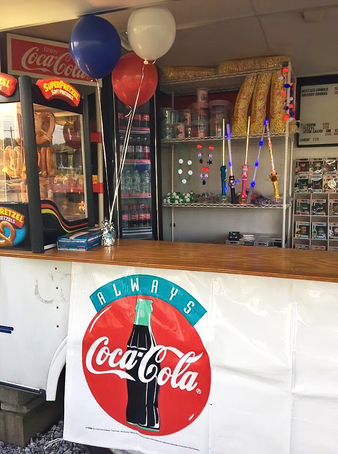 Balloons and Coca-Cola signs&mdash;the concession counter where calories don't count and movie night treats are served with a side of nostalgia.