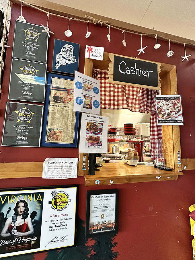 Awards line the walls&mdash;silent testimony that bringing authentic Maine flavors to Virginia Beach was clearly a brilliant idea.