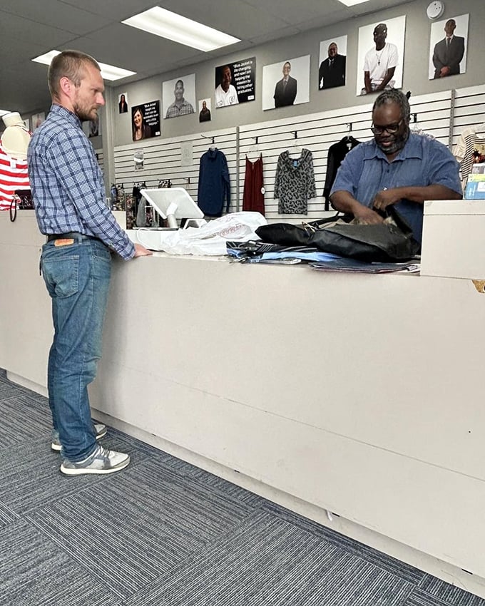 Customer service that makes thrifting feel like a luxury experience. The difference between shopping and an experience is often the people.