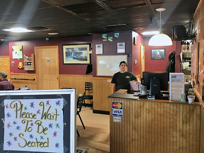 The heart of operations, where "Please Wait To Be Seated" isn't just a sign, but a promise that good things come to those who wait.