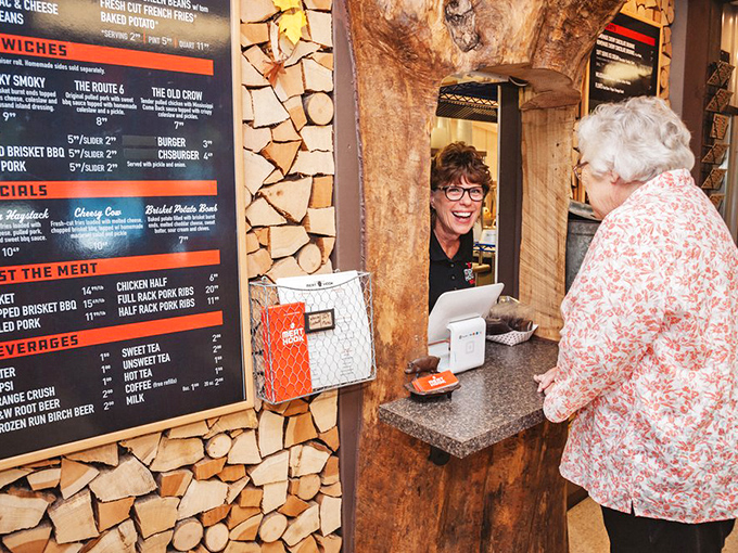 The ordering counter &ndash; that magical threshold where dreams of smoked meat become delicious reality with a simple point and nod.