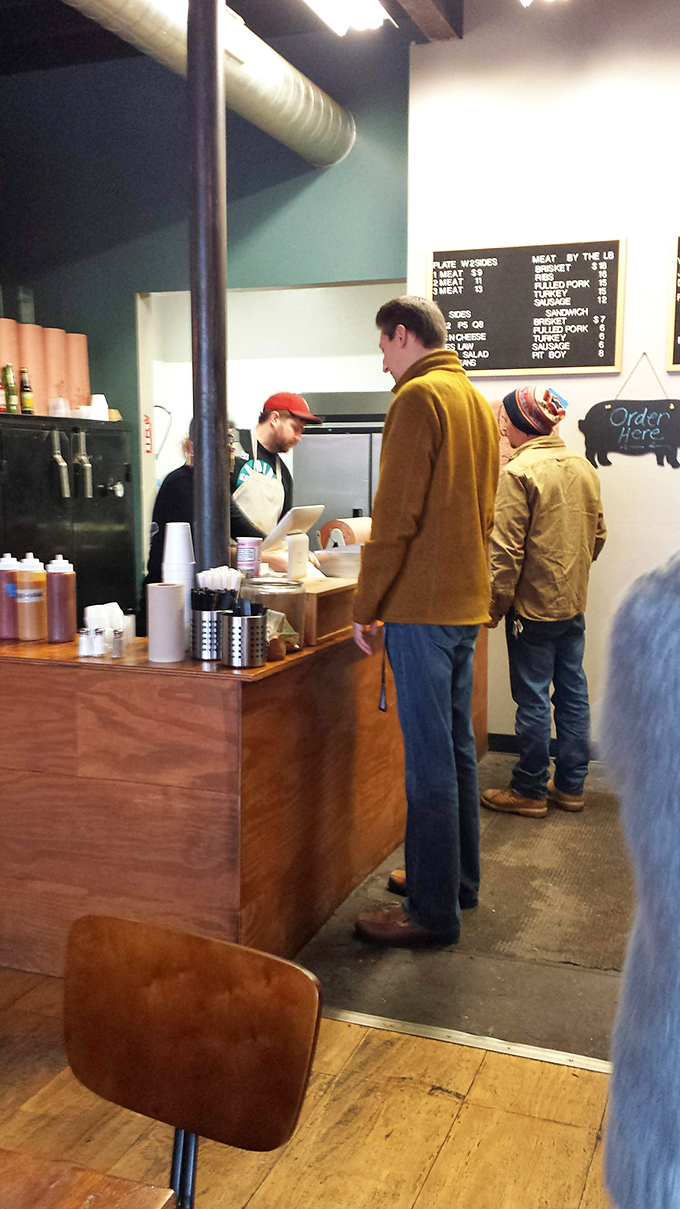 The ordering counter &ndash; where dreams are weighed by the pound and life-changing decisions like "brisket or pulled pork?" are made daily.