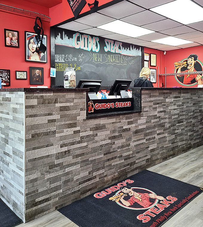 The counter where magic happens &ndash; part culinary stage, part neighborhood gathering spot, all business when it comes to quality.