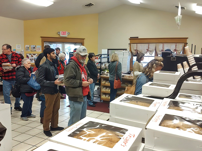 The line of eager customers tells you everything you need to know&mdash;some things are worth waiting for.