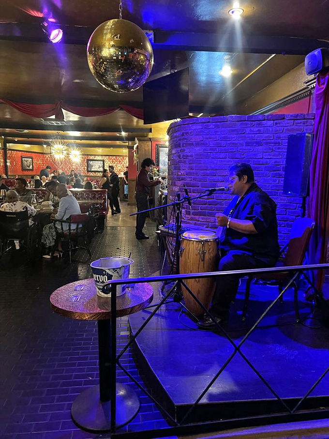 Live music and dining&mdash;because sometimes your ears deserve to feast as much as your stomach. The disco ball is non-negotiable.