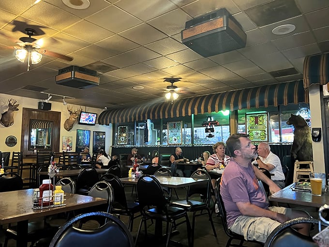 Real people enjoying real food&mdash;no influencer poses here, just the authentic happiness that comes from a great meal in good company.