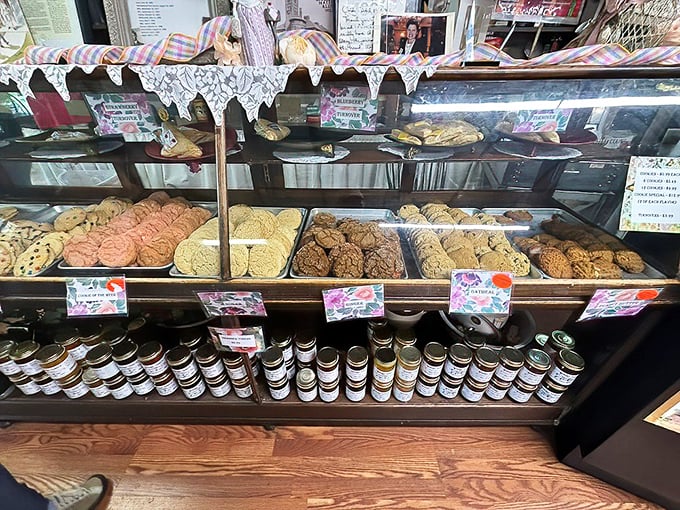 A display case that should come with a warning: "Prolonged staring may result in uncontrollable drooling and impulse purchasing."