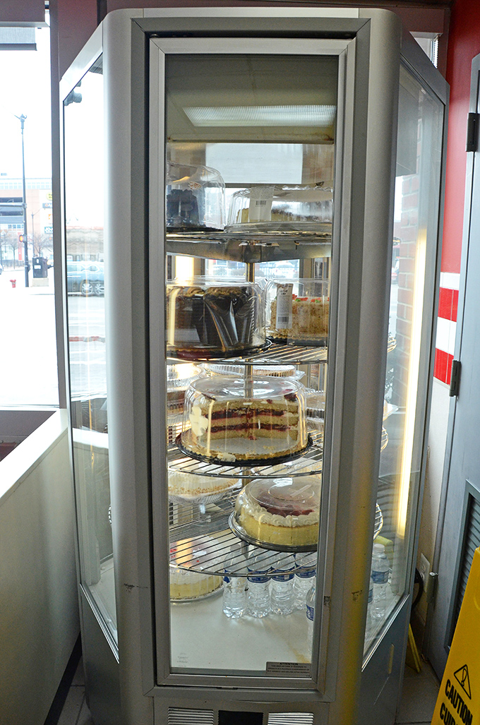 The dessert case &ndash; a glass-enclosed temple of temptation where willpower goes to die and diet plans are forgotten.