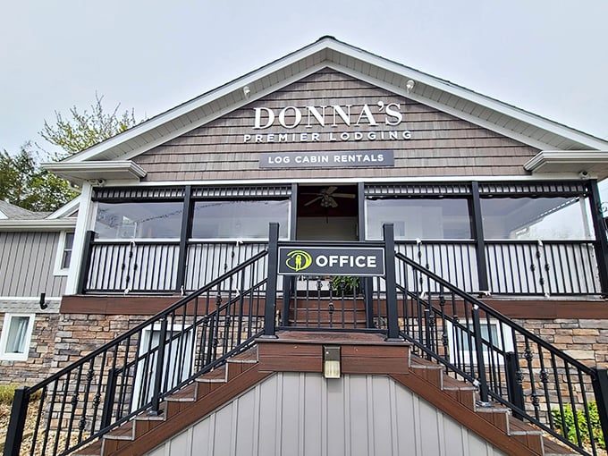 Donna's Premier Lodging offers the perfect compromise: rustic enough to feel authentic, comfortable enough that "roughing it" still includes a good night's sleep.