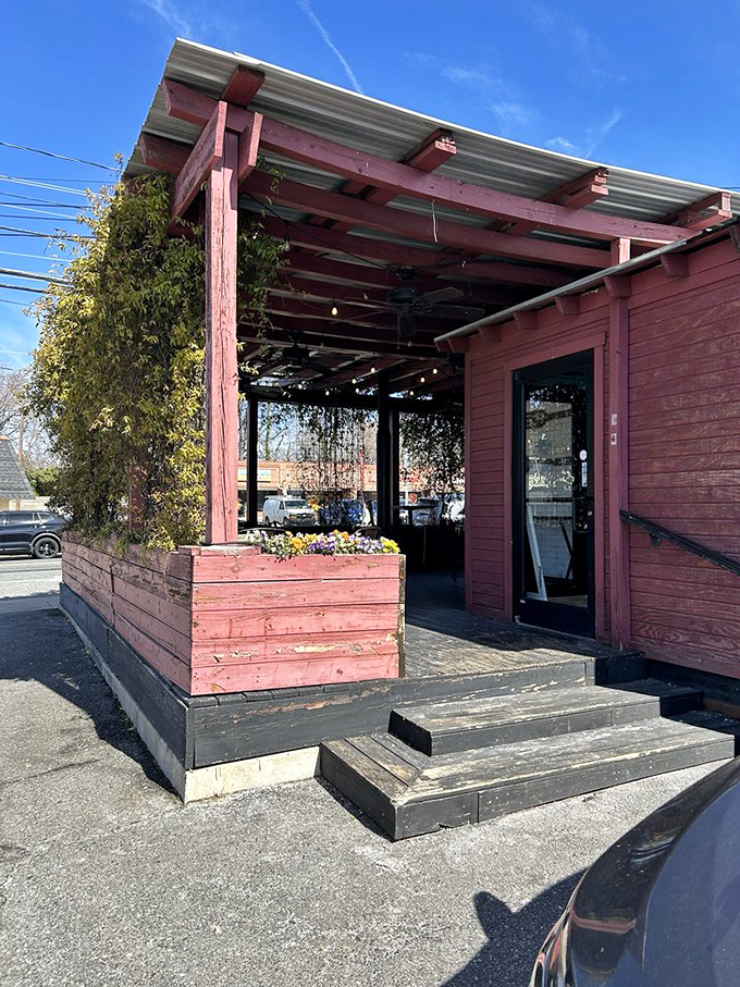 The entrance that beckons you toward breakfast bliss&mdash;resistance is futile and honestly, why would you resist?
