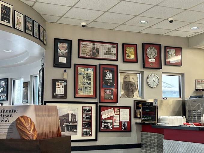 Wall-to-wall accolades tell the story of decades of chili excellence—a hall of fame for a Cincinnati institution.