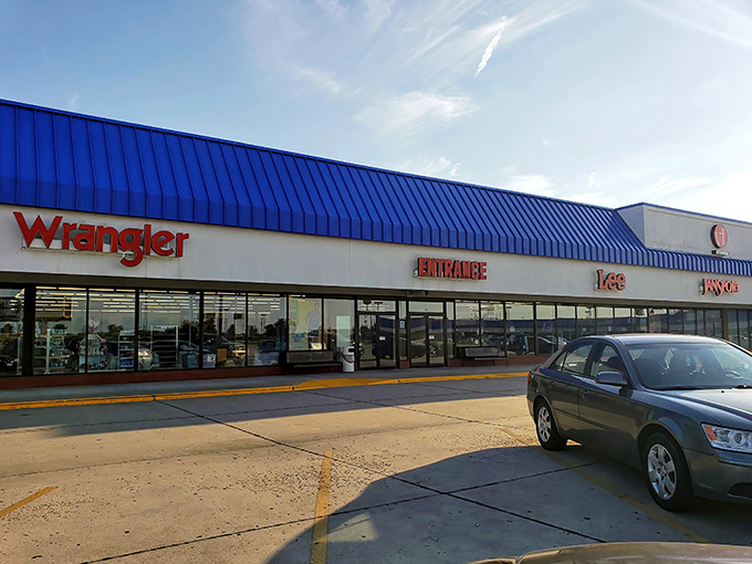 Factory outlets where your retirement dollars stretch further than your grandson's explanation of cryptocurrency.