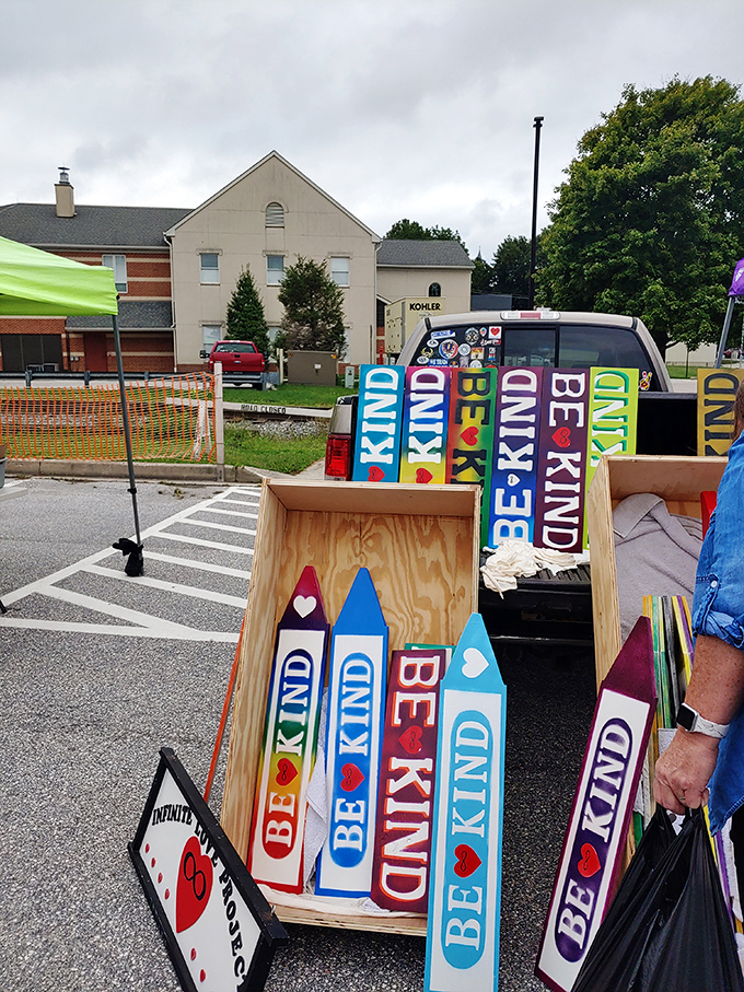"Be Kind" isn't just a slogan here &ndash; it's the Westminster way of life, displayed proudly at community markets and practiced daily.