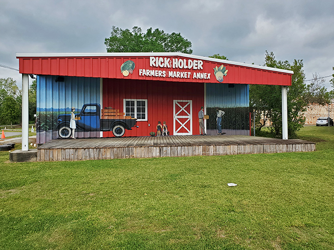 Saturday mornings at the Farmers Market: where tomatoes come with recipes and gossip is always organic.