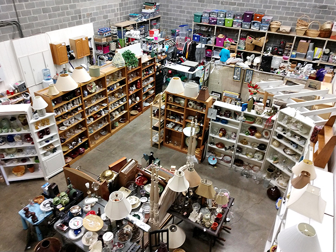 A bird's-eye view of organized chaos&mdash;where one person's discards become another's discoveries. Treasure hunting elevated to an art form!