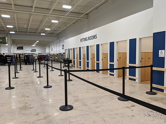 Fitting rooms that actually work&mdash;a thrift store unicorn that elevates CommunityAid from mere shopping trip to civilized retail experience.