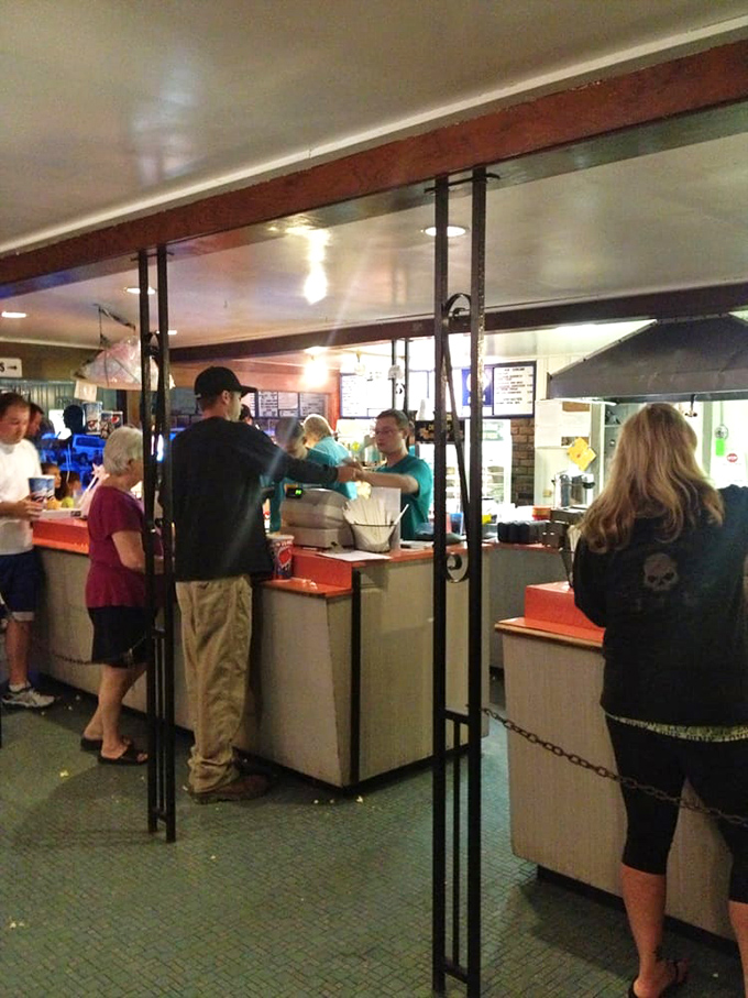 Where hunger meets happiness. The concession counter ballet is a performance worth watching even before the feature presentation begins.