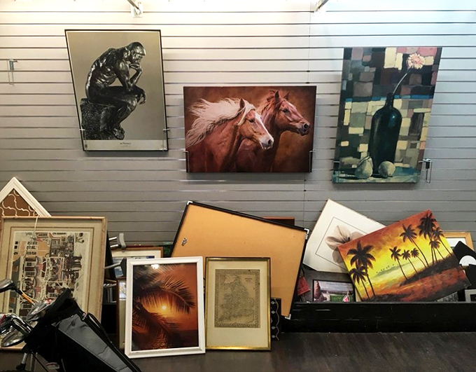 Art that once adorned other walls now waits for yours. From pensive thinkers to galloping horses, someone's d&eacute;cor decisions become your opportunities.