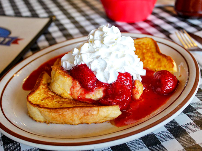French toast that makes you wonder why you ever settled for the frozen stuff &ndash; this is the real deal.