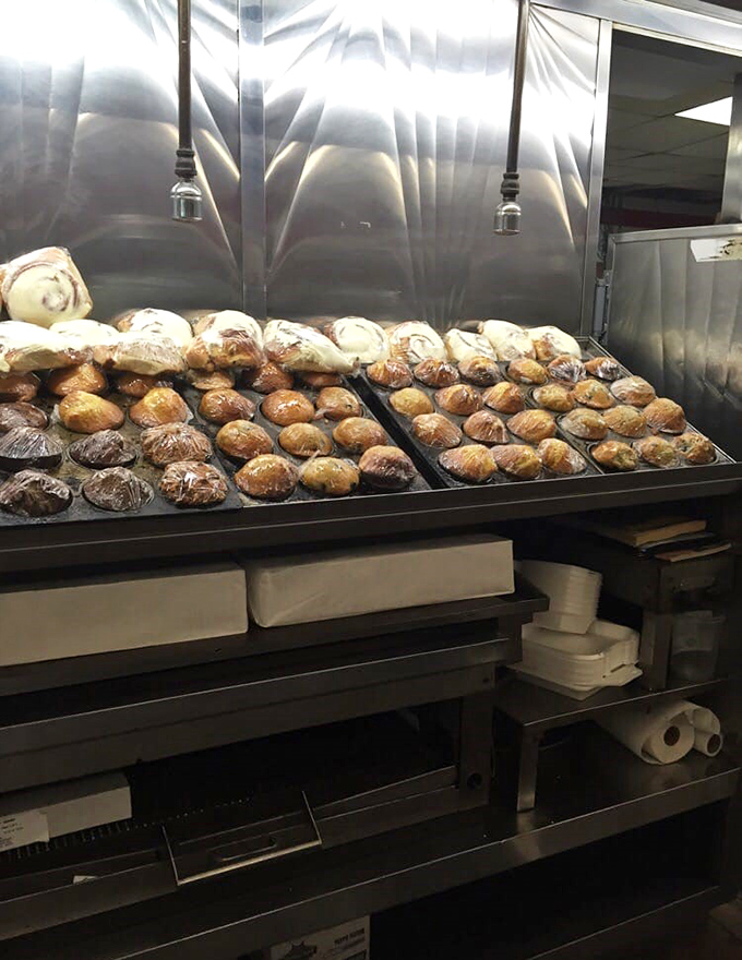 Fresh-baked muffins and rolls waiting for their moment&mdash;the supporting actors that often steal the whole show.