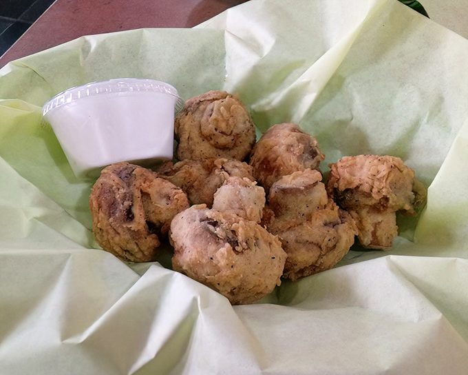Fried mushrooms that could convert even the most dedicated mushroom skeptics. These golden orbs are the unsung heroes of the appetizer world.