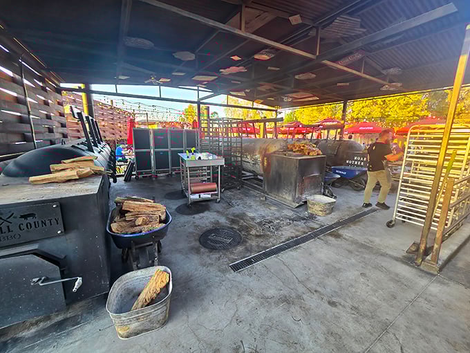 Behind the scenes where smoke meets meat&mdash;the BBQ equivalent of Willy Wonka's factory, but with more protein and less candy.
