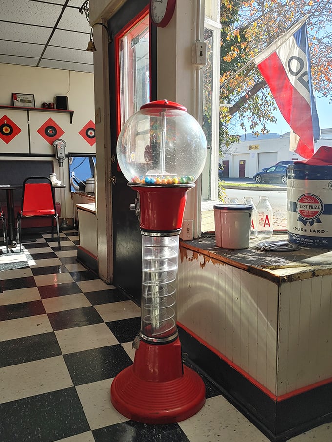 That vintage gumball machine isn't retro decoration&mdash;it's a survivor from when a quarter bought both candy and a moment of childhood joy.
