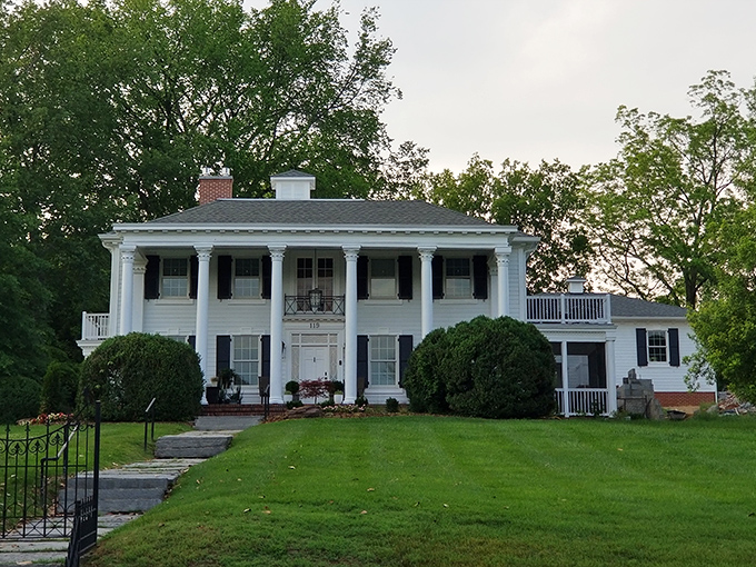 The Hale Springs Inn stands as Rogersville's crown jewel, its columned facade and perfect proportions whispering stories of distinguished visitors from centuries past.