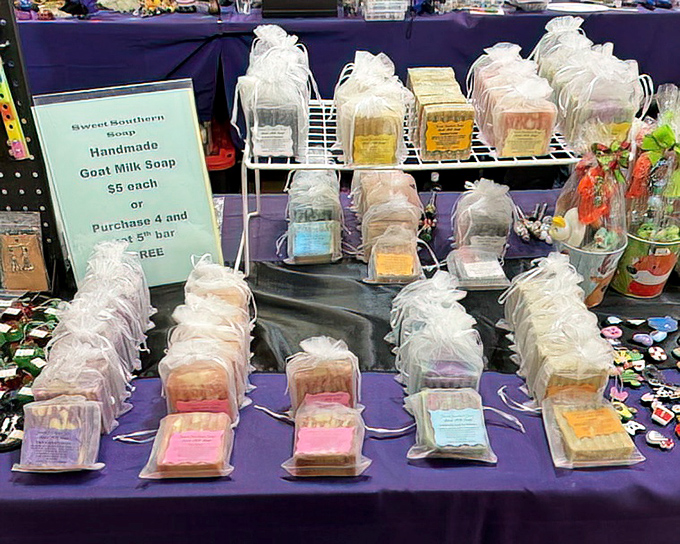 Handmade soaps packaged like precious gifts&mdash;because washing your hands should feel like a mini-vacation, not a chore.