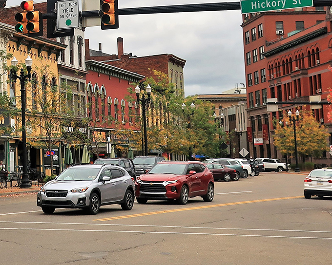Downtown Hickory Street balances historic charm with modern convenience, where you can run errands without running your retirement account dry.