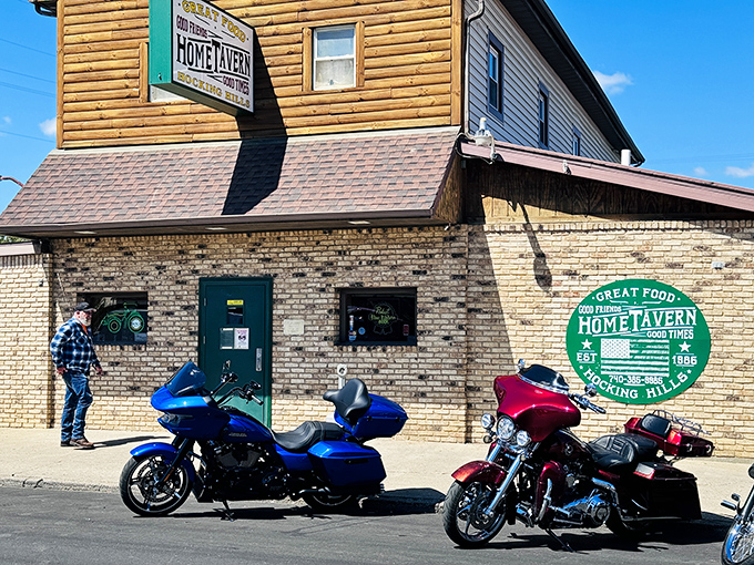 Home Tavern stands as a testament to Logan's authenticity &ndash; where motorcycles park outside and comfort food awaits within.