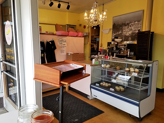 Sweet temptations await behind glass, proving that at Butter Cafe, dessert for breakfast isn't just allowed&mdash;it's encouraged.