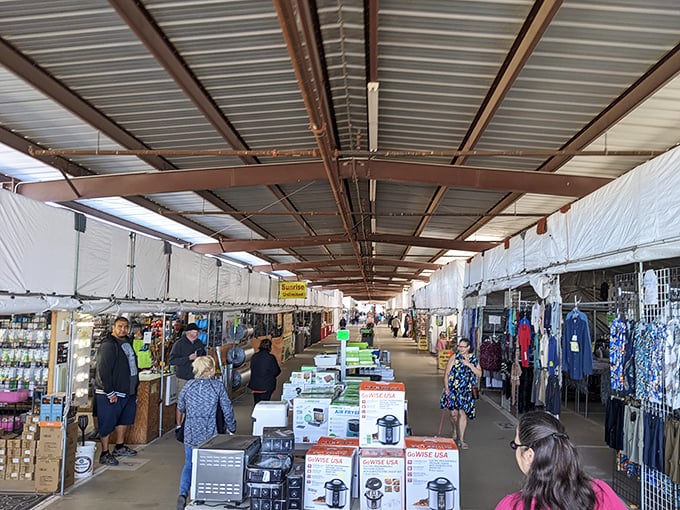 The indoor bazaar experience &ndash; where kitchen gadgets and household finds create the perfect storm of "practical" impulse purchases.