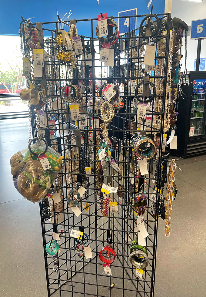 Jewelry hunting requires a different kind of patience. Each tagged treasure represents someone's past style statement waiting for its second act.