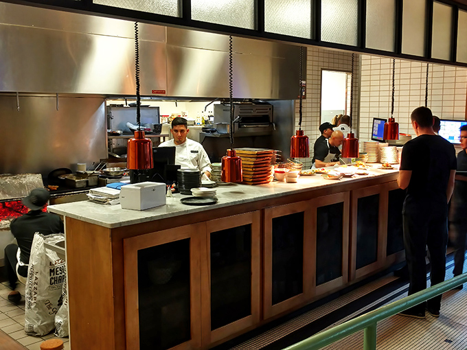 AMBAR's kitchen crew works with the precision of a ballet and the passion of a rock concert. That pitcher of something fruity has my name written all over it.