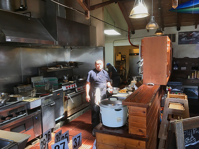 A glimpse into the kitchen reveals the alchemy behind those perfect plates&mdash;where seafood dreams are made real.