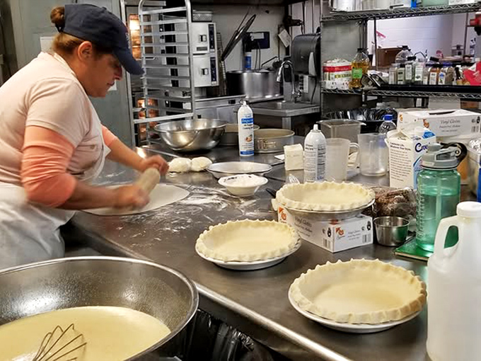 Behind every historic meal is a modern kitchen where skilled hands craft pies with the same care as their colonial predecessors&mdash;minus the wood-burning ovens.