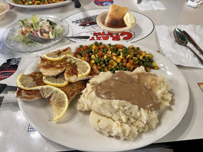 When chicken gets the lemon treatment at Crazy Otto's, it's not just a meal&mdash;it's a bright, zesty celebration on a plate.